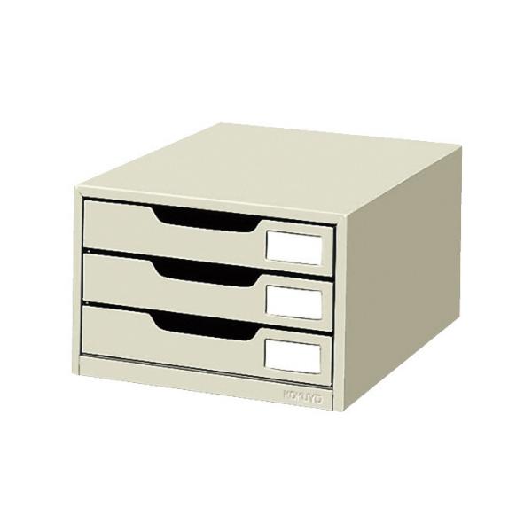 メーカー：コクヨ　 品番：LC-3M  スチール引き出しタイプのレターケース。A4タテに対応。　　＜使用イメージ＞＜使用イメージ＞