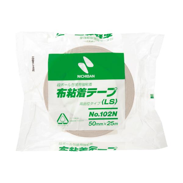 メーカー：ニチバン 　品番：102N7-50   強粘着で抜群の保持力。巻き戻しが軽く作業効率も良好。　　