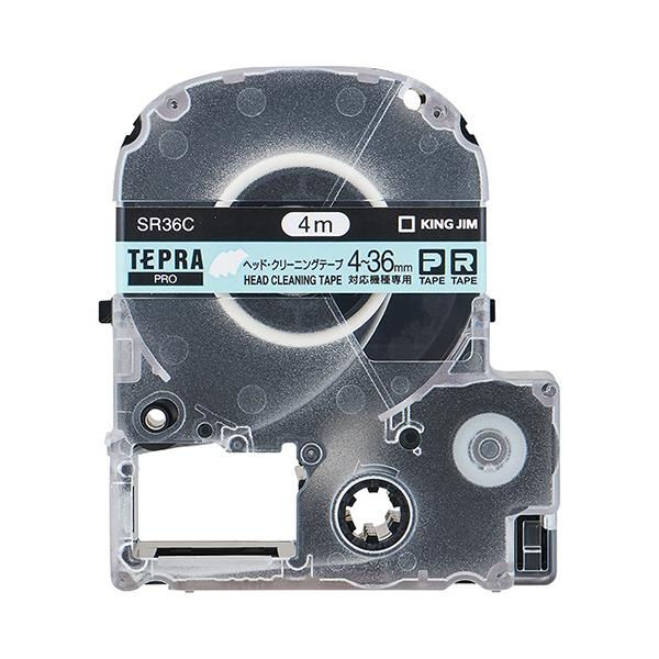 メーカー：キングジム   品番：SR36C   ＫＩＮＧ　ＪＩＭ　テプラＰＲＯシリーズ　専用カートリッジ