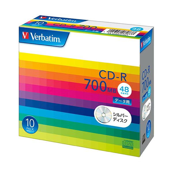 メーカー：バーベイタム  品番：SR80FC10V1  700MB対応CD-Rメディア