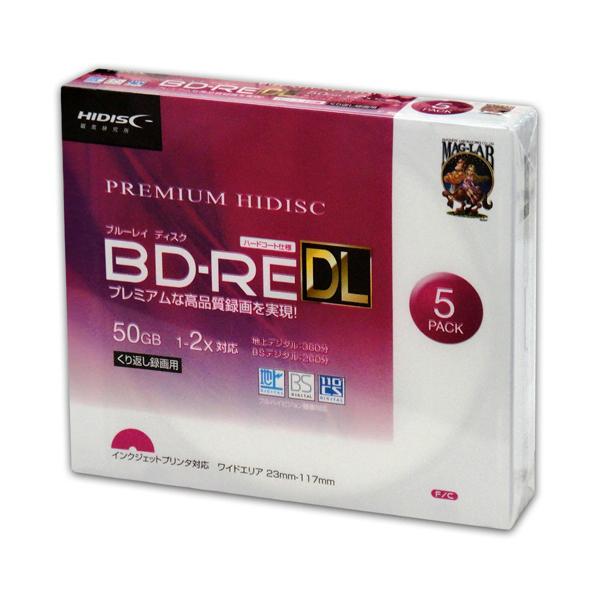 メーカー：ハイディスク　 品番：HDVBE50NP5SC  録画用BD-RE DL　　