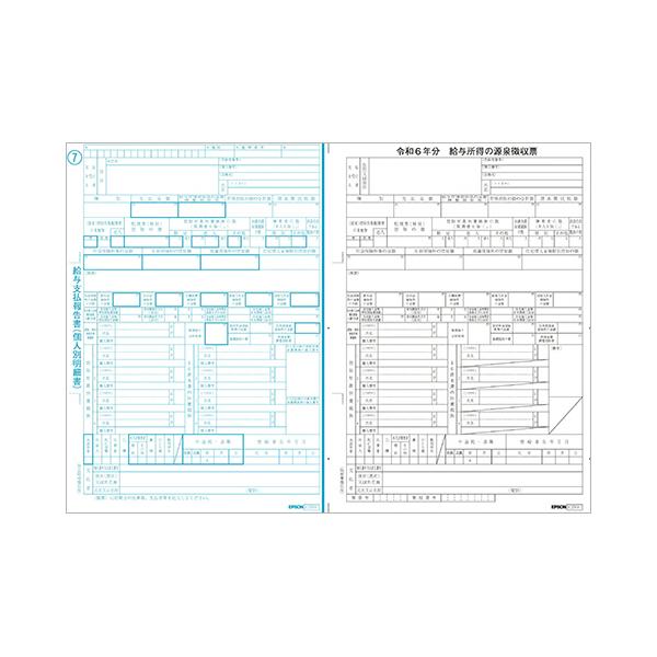 メーカー：エプソン 　品番：AC25R06S-1   令和6年源泉徴収票　　
