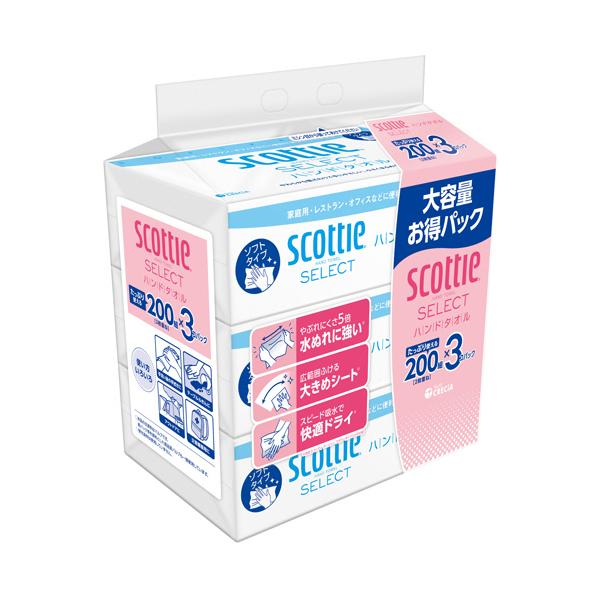メーカー：日本製紙クレシア　 品番：37754  やわらかな肌触りで手にやさしい、2枚重ねのソフトタイプシート。　　