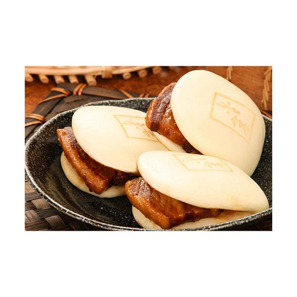 メーカー：ふくみ屋　 品番：IS0014  長崎で生まれた芳醇「伝統の味」。こだわりの生地で絶品の角煮を包み込んだ逸品。　　＜イメージ＞＜パッケージ＞