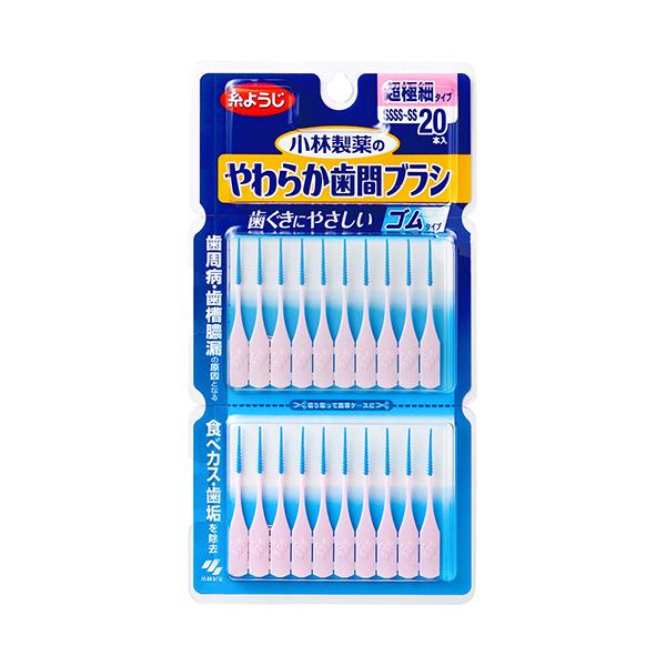メーカー：小林製薬　品番：KOB1290　歯ぐきにやさしいゴムタイプ！食べカス・歯垢をしっかり除去。