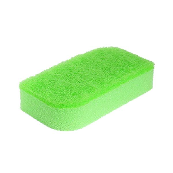 メーカー：キクロン 　品番：102358   ソフトな不織布でキズつけず落とす、キッチンスポンジ　　＜パッケージ＞