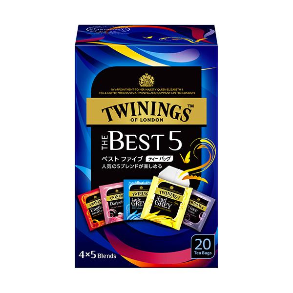 メーカー：片岡物産　品番：0608824　人気の高い５つのブレンドティーをセットにしました。お好みに合わせてお楽しみいただけます。