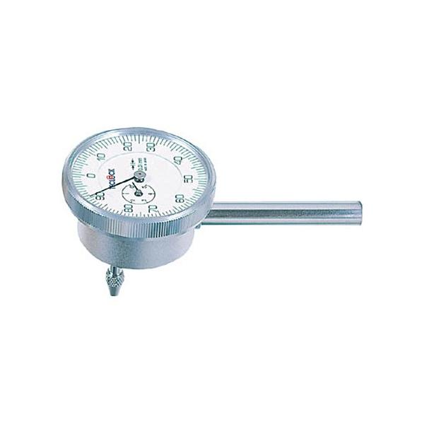 メーカー：テクロック　品番：ST-305B　一般的なダイヤルゲージと違い、狭い場所での使用に。