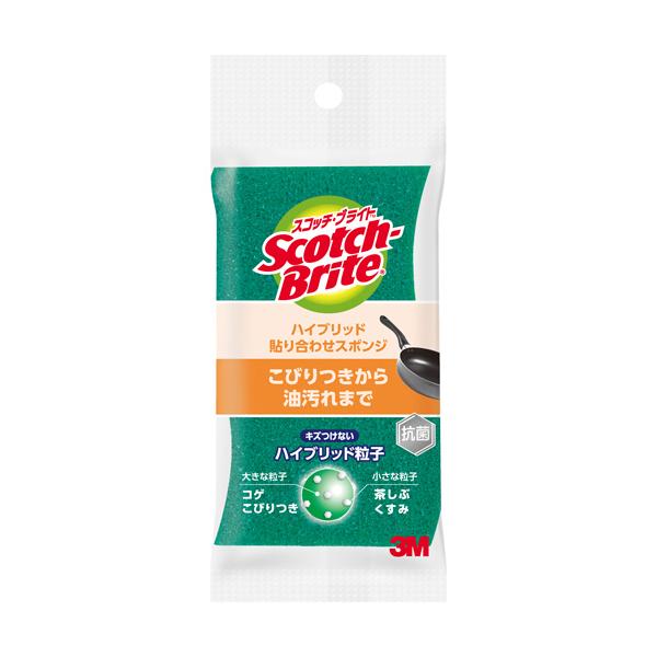 メーカー：３Ｍ 　品番：HB-21KG-H   キズをつけずによく落ちるハイブリッドたわし。　　＜使用イメージ＞＜使用イメージ＞