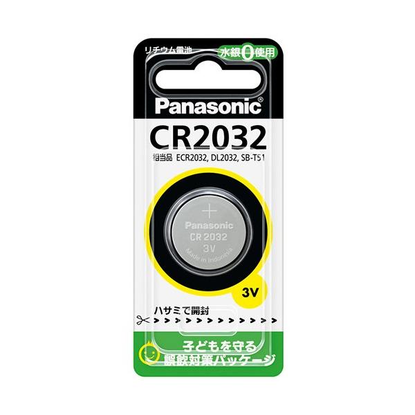メーカー：パナソニック   品番：CR2032P   電卓、電子手帳、ゲーム、LEDライトにお使いいただけます。宇宙でも活躍！環境と安全性に配慮したマイクロ電池。