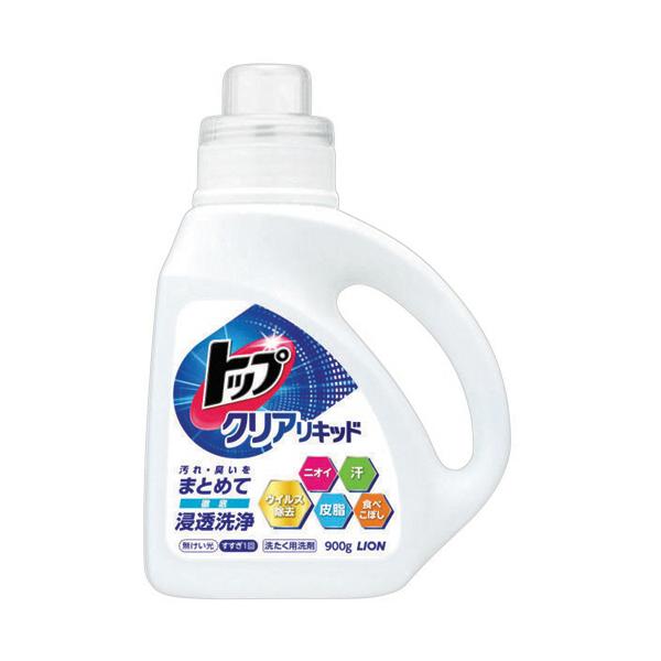 メーカー：ライオン　 品番：トツプクリアL  まとめ洗いでもセンイの奥まで浸透洗浄。　　