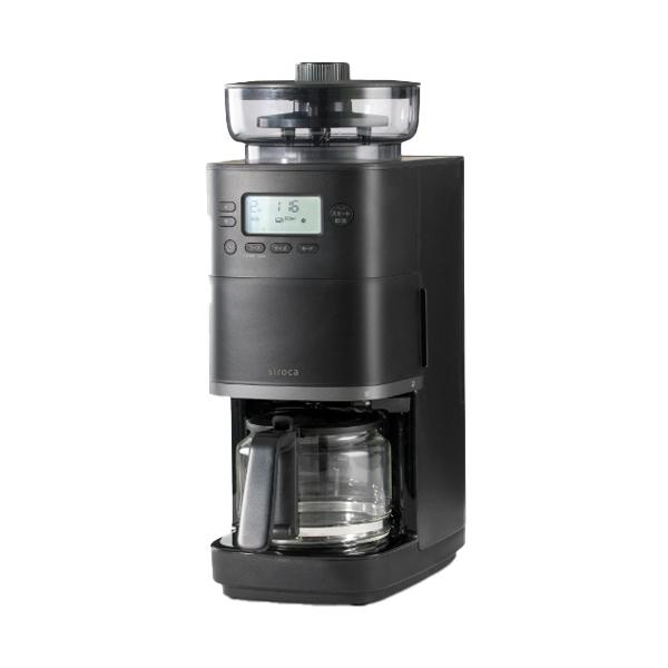 メーカー：シロカ　 品番：CM-6C261K  豆・水の計量は不要。こだわり挽きでおいしく手軽に。お気に入りの飲み方で。　　マグカップに直接抽出できる。ひと手間かかる豆と水の計量が不要。最大約200gまで保存可能な大容量豆容器。指定した杯数...