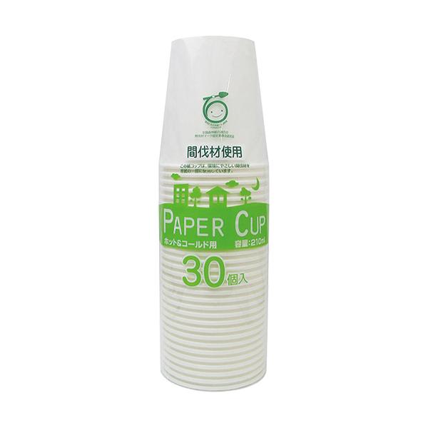 メーカー：アートナップ 　品番：ES-341T   環境にやさしい、間伐材使用の紙コップ。　　