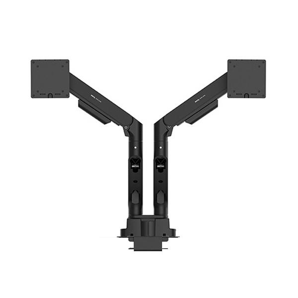 メーカー：ＢｅｎＱ　 品番：BDH01  どんなモニターもしっかり支える　　180°の画面回転が可能。＜補強プレート取付イメージ＞