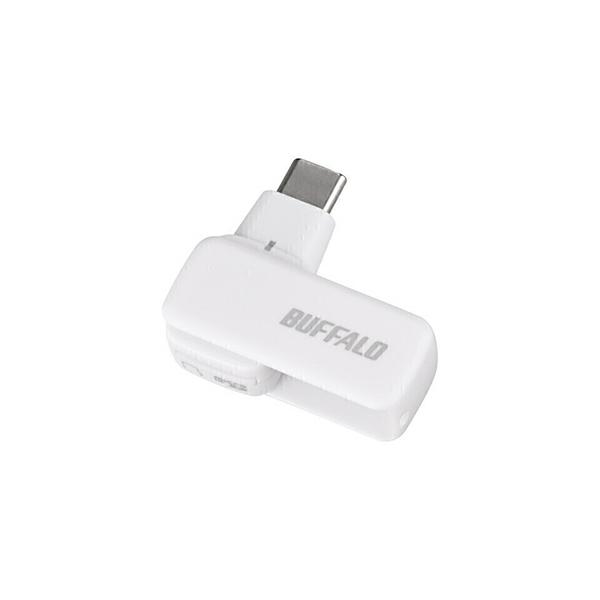 メーカー：バッファロー　 品番：BSCRM100U3CWH  USB Type-Cコネクタ搭載の直挿しスティックタイプ　　＜microSDスロット＞