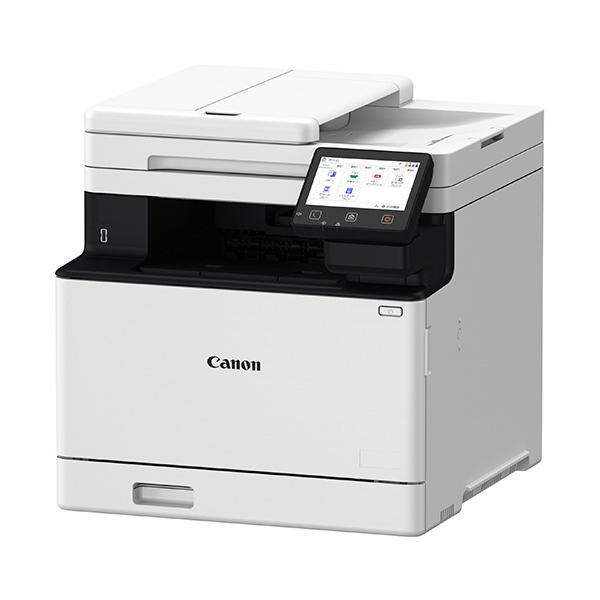 メーカー：キヤノン　 品番：7185C009  【FAX機能付】5型タッチパネルや両面同時スキャン。　　＜ペーパーフィーダー（別売）装着イメージ＞＜ペーパーフィーダー（別売）装着イメージ＞