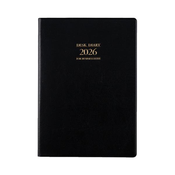 メーカー：高橋書店　 品番：978-4-471-85067-8  定番の記入形式で予定をシンプルに管理　　＜カバー：黒＞＜週間ページ：レフト式＞＜月間ページ：ブロック式＞＜年間ページ＞