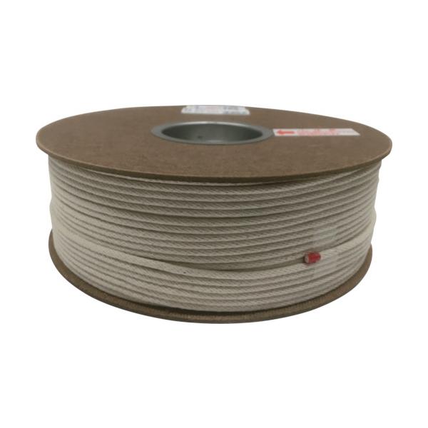 メーカー：ユタカメイク 　品番：PRCX-4200   強度は3つ打に比べ40％程度低下しますが、摩擦抵抗が少なく、ねじれにくいロープです。　　