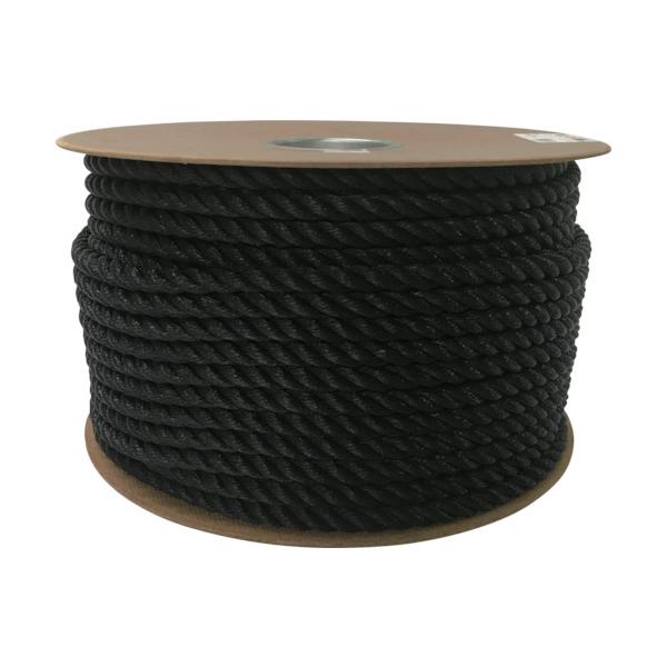 メーカー：ユタカメイク 　品番：PRE-64   耐候性に優れ、軽量で水に強く、強力でショックにも強いロープです。　　