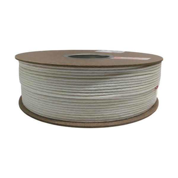 メーカー：ユタカメイク 　品番：PRX-7   強度は3つ打に比べ40％程度低下しますが、摩擦抵抗が少なく、ねじれにくいロープです。　　