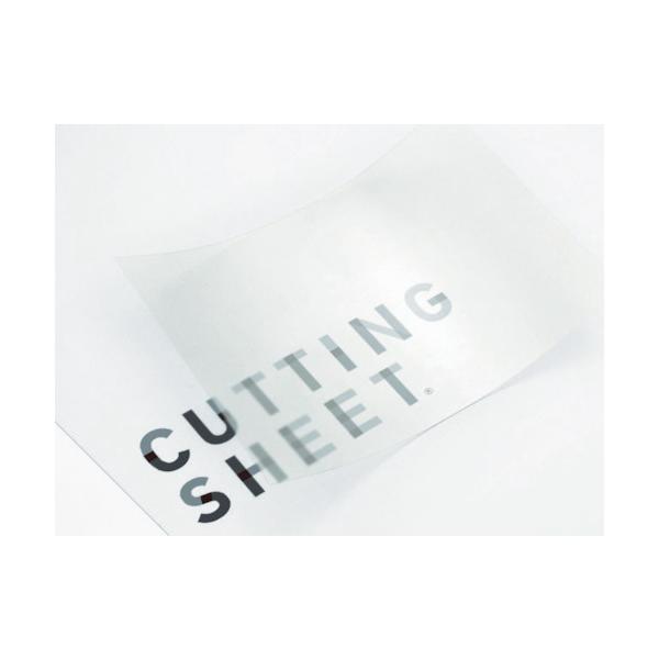 メーカー：中川ケミカル  品番：RTCA4  カッティングシートなどを転写させるための弱粘着フィルム(透明シート)です。