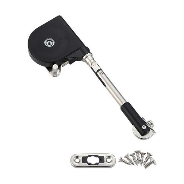 メーカー：スガツネ工業  品番：SDS-C100B-TVZ  ラプコン機構を搭載した下開き扉用のソフトダウンステーです。