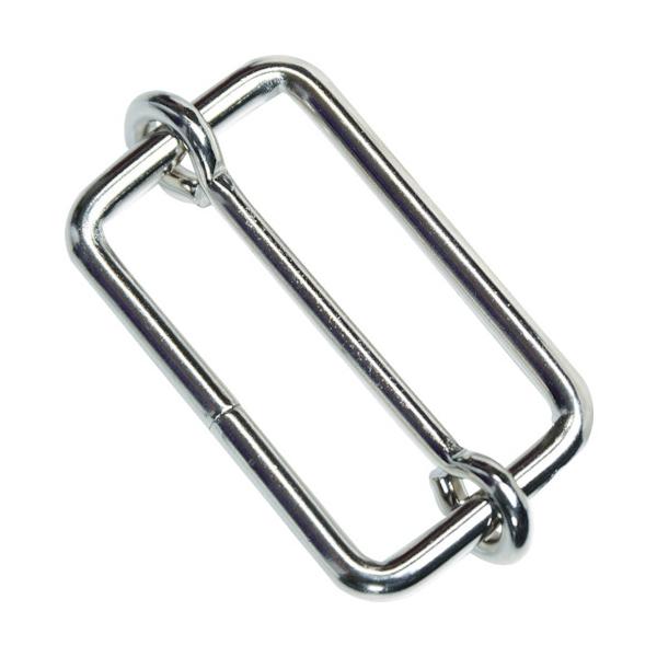 メーカー：ＴＲＵＳＣＯ  品番：TSAJ-50  簡単にPPベルトをしっかり結束できる専用金具です。