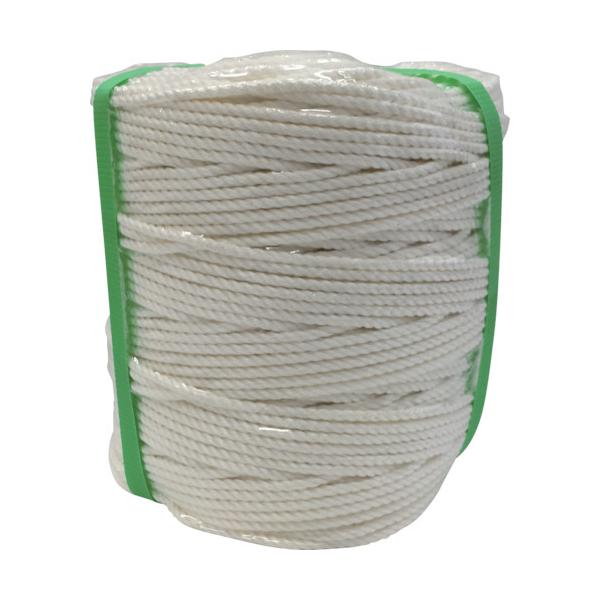 メーカー：ユタカメイク 　品番：V4200   手触りが良く扱い易い、耐候性、耐久性に優れた強度の強いロープです。　　