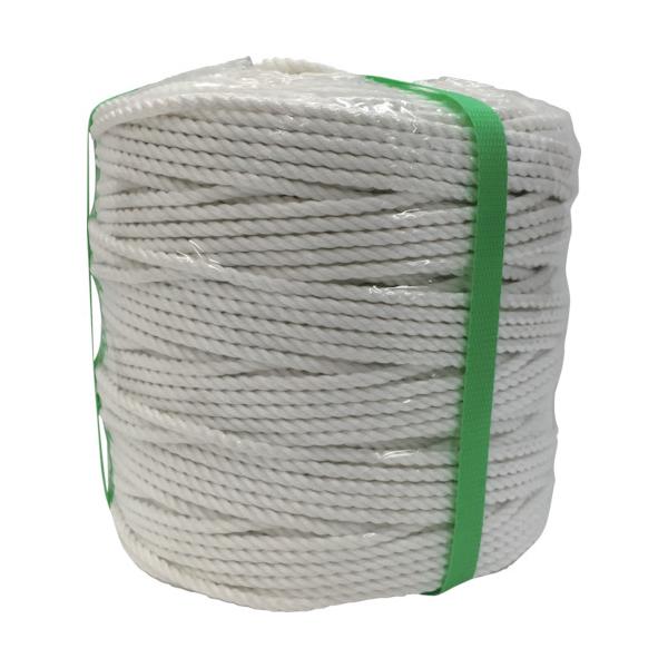 メーカー：ユタカメイク 　品番：V5-200   手触りが良く扱い易い、耐候性、耐久性に優れた強度の強いロープです。　　