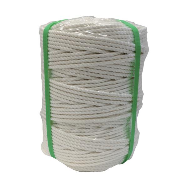 メーカー：ユタカメイク 　品番：V6200   手触りが良く扱い易い、耐候性、耐久性に優れた強度の強いロープです。　　