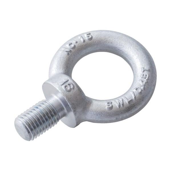 メーカー：浪速鉄工   品番：EBH000024   通常のアイボルトに施すメッキと違い非常に腐食がしにくいメッキが施されています。