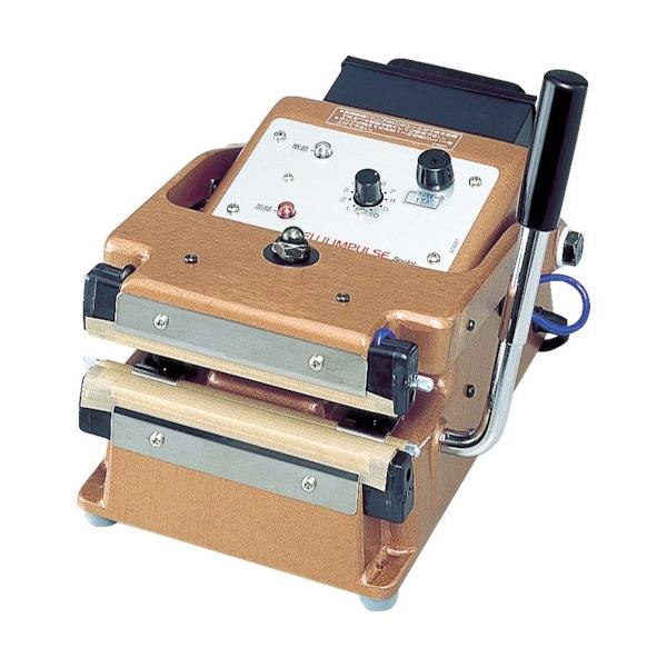 メーカー：富士インパルス   品番：T-130K   組紐ヒーター採用でガゼット袋もしっかりシールできます。