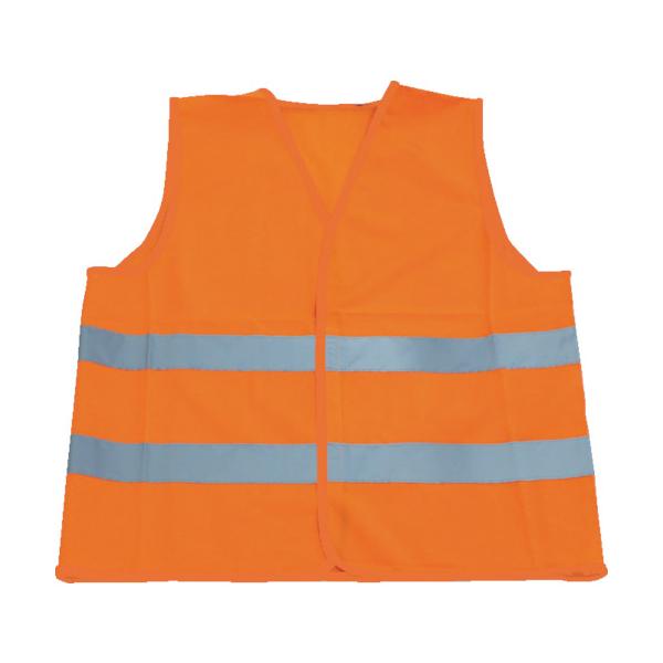 メーカー：ＴＲＵＳＣＯ 　品番：TABJ-OR   JIS T 8127に適合した、高視認性の安全ベストです。　　