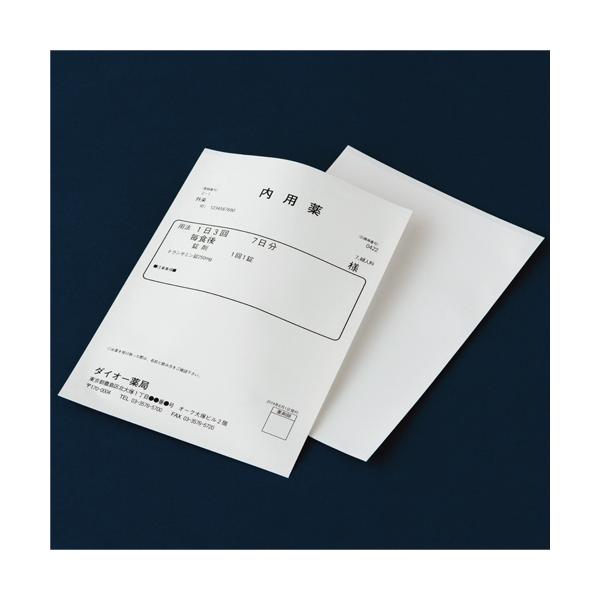 メーカー：ダイオーミウラ   品番：59244   プリンタで印刷できる薬袋。