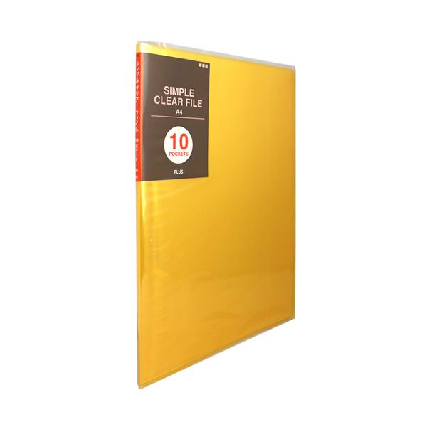 メーカー：プラス 　品番：FC-210SC OR   【固定式】透明表紙で中身が見やすい。　　画像はイメージです。画像はイメージです。<BR>商品の色はオレンジになります。