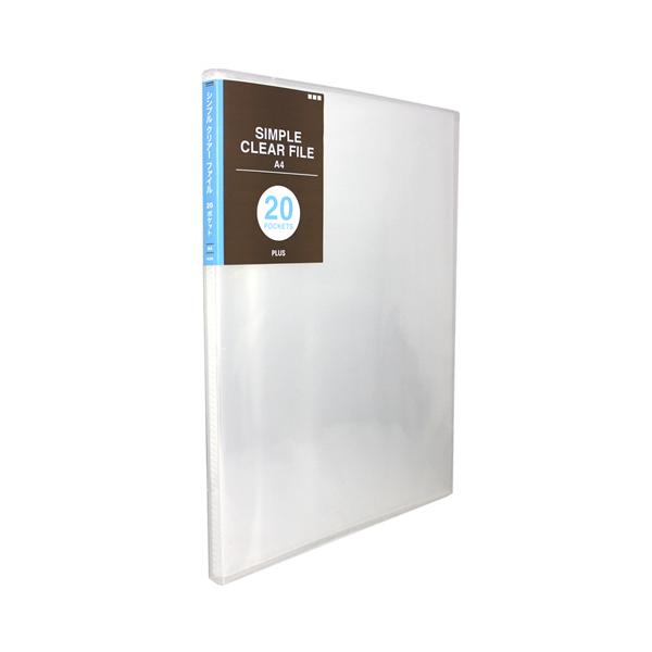 メーカー：プラス 　品番：FC-220SC CL   【固定式】透明表紙で中身が見やすい。　　画像はイメージです。<BR>商品の色はクリアーになります。画像はイメージです。<BR>商品の色はクリアーになります。