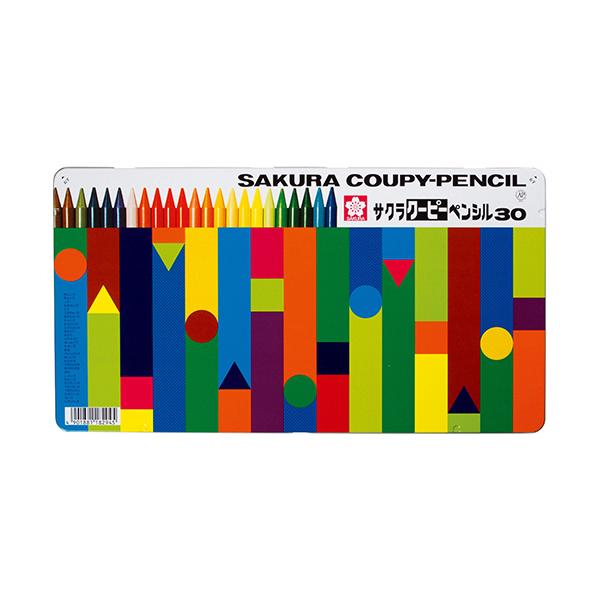 メーカー：サクラクレパス 　品番：FY30   折れにくく、消しやすい、削ることができる。全部が芯の色鉛筆です。　　