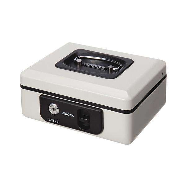 メーカー：マスタ−ロック・セントリ−日本 　品番：SCB-8   硬貨の収納に適した10枚刻みのコイントレー付。　　＜使用例＞