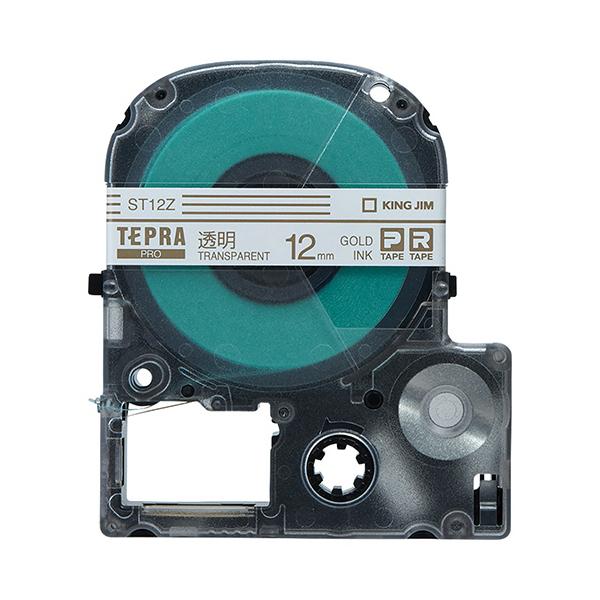 メーカー：キングジム   品番：ST12Z   ＫＩＮＧ　ＪＩＭ　テプラＰＲＯシリーズ　専用カートリッジ