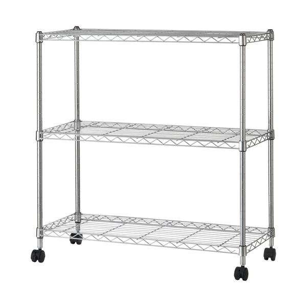 メーカー：アイリスオーヤマ　 品番：SEM-8008  直径１９ｍｍのポールを使用した簡易ラック　　