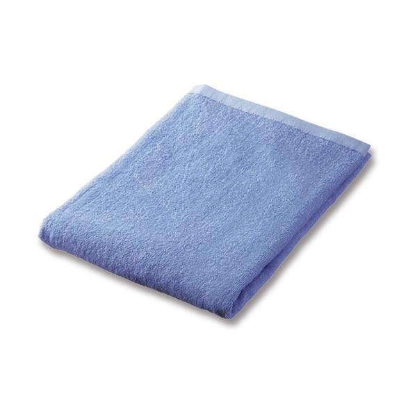 メーカー：ノーブランド　品番：スレンカラ-バスタオル ライトブル-　強度に優れたバスタオル