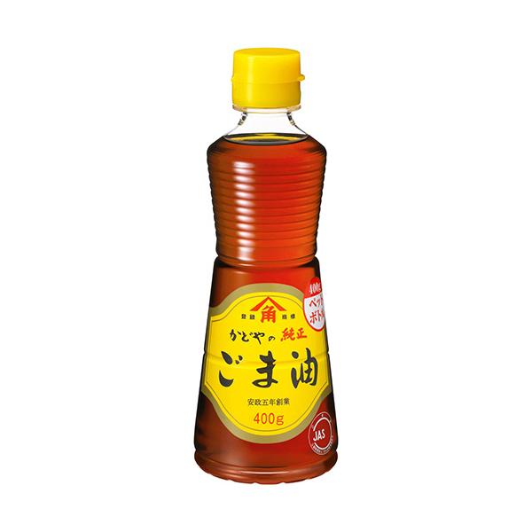 メーカー：かどや製油　品番：304201　和洋中問わず、デイリーに使いたい定番ごま油
