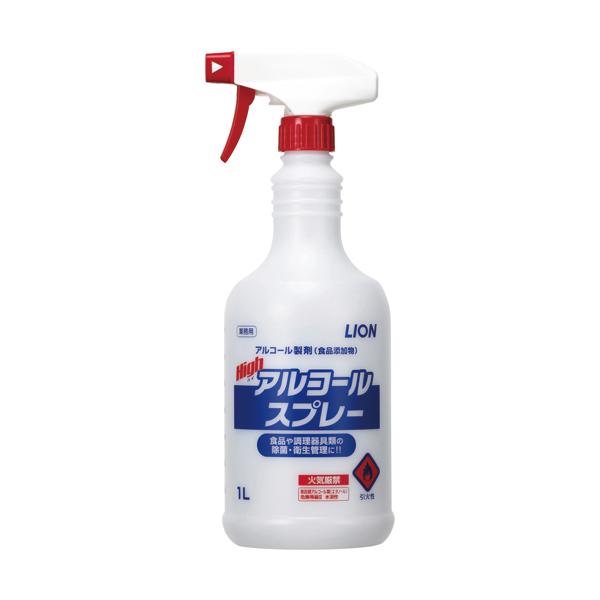 メーカー：ライオン 　品番：Nハイアルコ-ル1L   食品添加物のアルコール製剤。調理機器の衛生管理に。　　