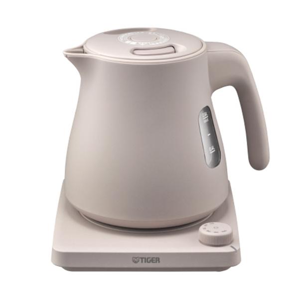 メーカー：タイガー魔法瓶　品番：PTV-A080CB　安全設計に加えて、温度調節機能も。毎日の生活を豊かにするタイガーケトル。<br>