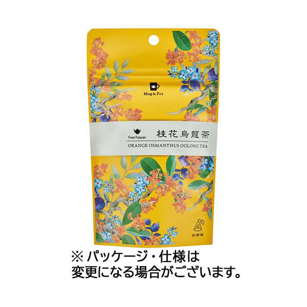 メーカー：東京ティートレーディング　品番：140419　台湾の凍頂烏龍茶に桂花（キンモクセイ）の花をブレンドし、香りをまとわせました。