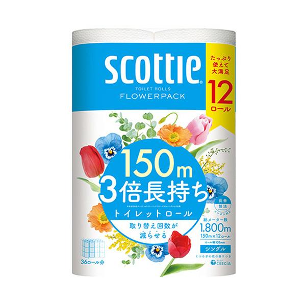 メーカー：日本製紙クレシア　 品番：14012  たっぷり使えて取り替えの手間を軽減　　