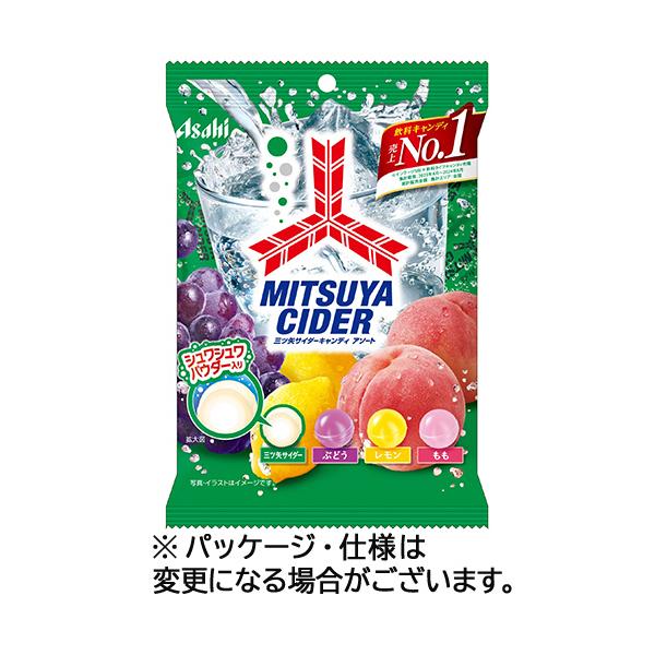 アサヒグループ食品17517炭酸飲料「三ツ矢サイダー」の味わいがお楽しみいただけるキャンディです。