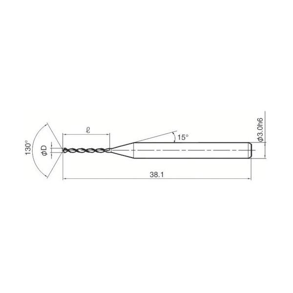 メーカー：京セラ　品番：FDM-080M(1)-A　A：強靭な超微粒子超硬合金により、安定した刃先強度と耐折損性を実現