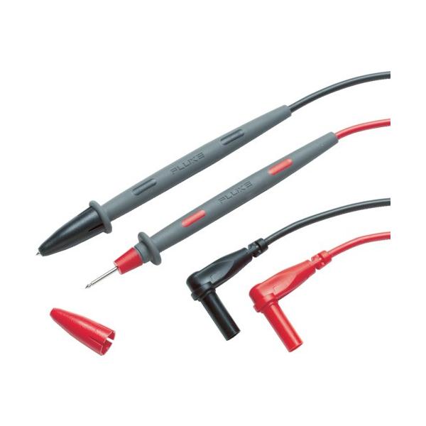 メーカー：フルーク　品番：TL71　2層のシリコン絶縁材で覆われており、リードが傷ついたり、擦り切れたり、損傷して、交換が必要な場合、内側の反対色の絶縁体が見えるようになります。