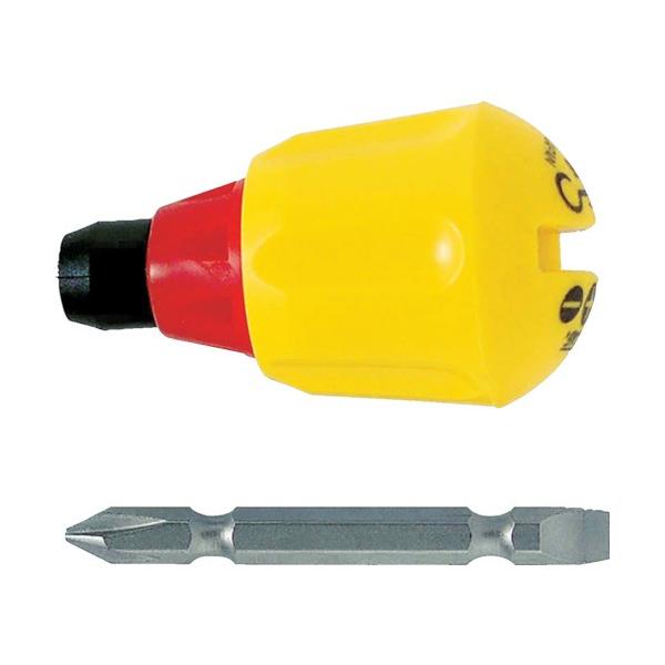 メーカー：新亀製作所  品番：NO96B  このドライバー1本で4サイズのネジが使用可能です。